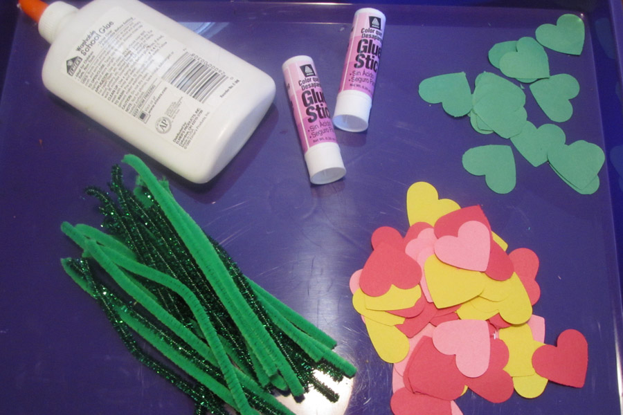 Maddy's Valentine's Day Heart Flowers - Evolving Motherhood