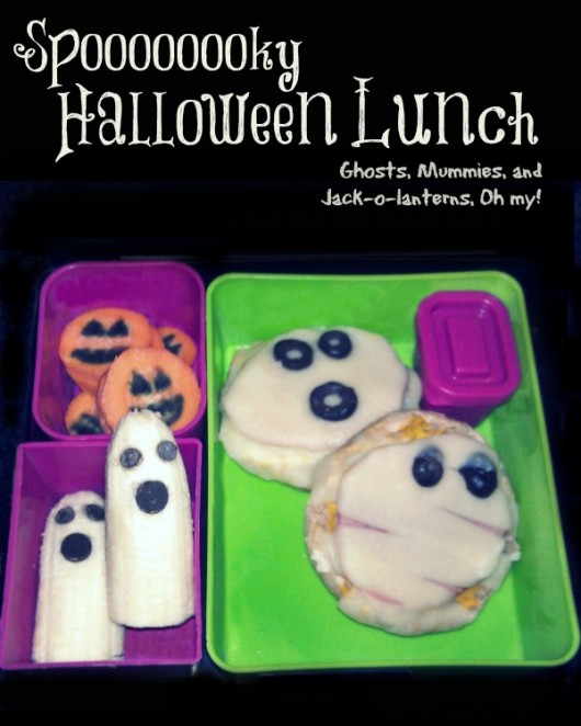 Kid-Friendly Lunch: Ghosts and Mummies and Jack-o-Lanterns Oh My ...